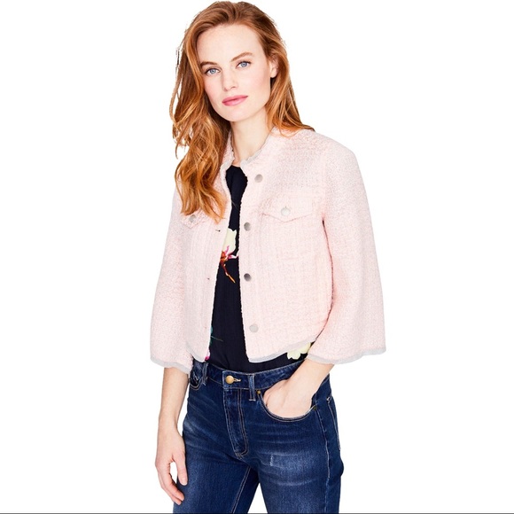 RACHEL Rachel Roy | Jackets & Coats | Rachel Roy Crop Tweed Jacket ...